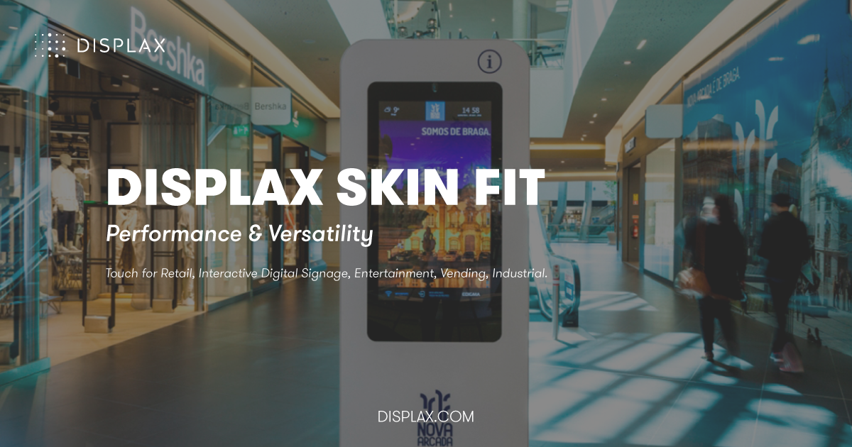SKIN FIT - Highly Customizable PCAP Touchscreens | DISPLAX